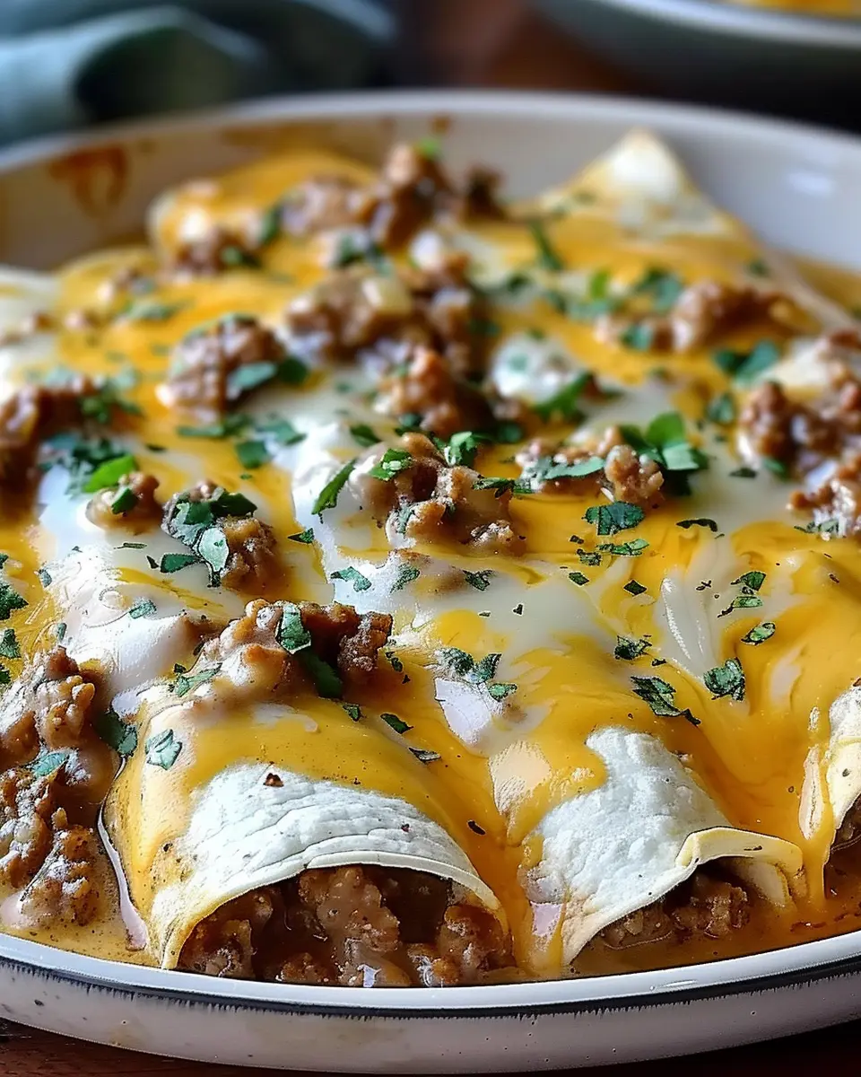 Delicious Breakfast Enchiladas