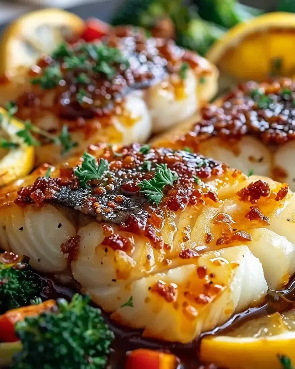 baked honey cod