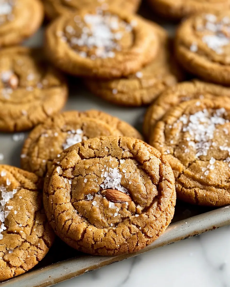 salted honey cookies recipe