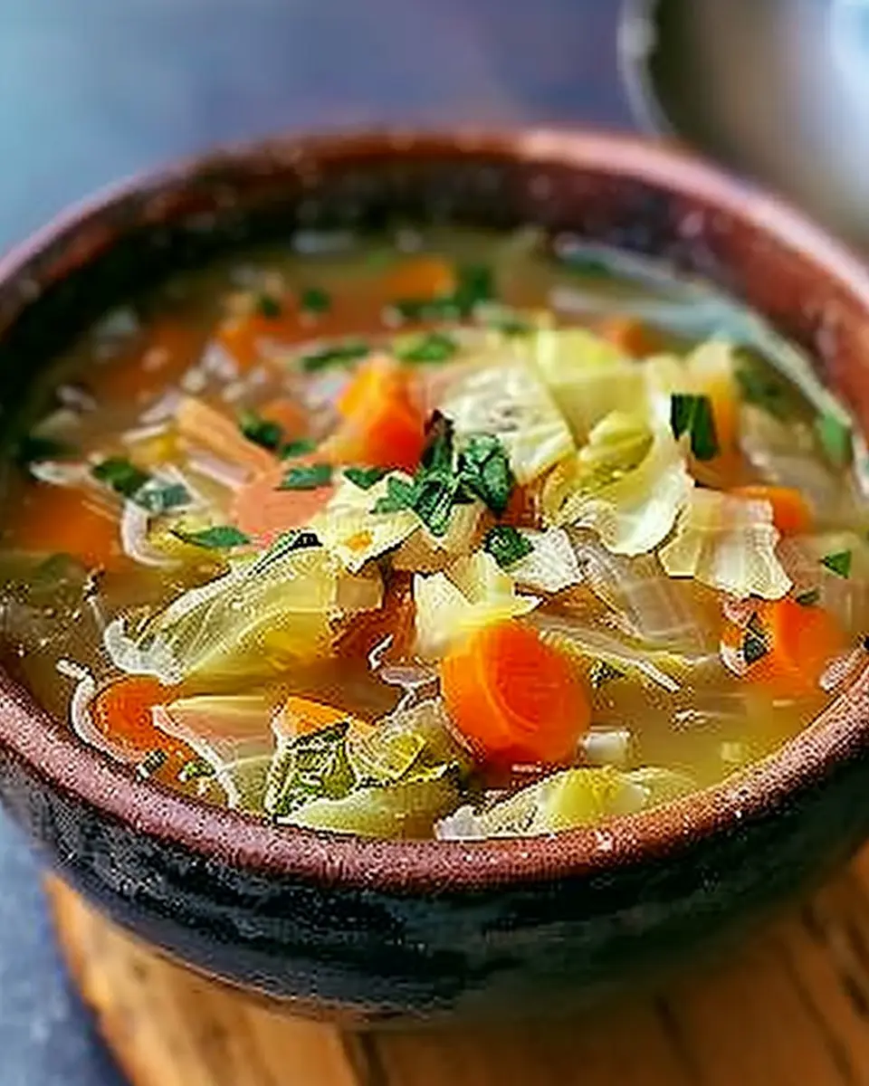 cabbage fat-burning soup
